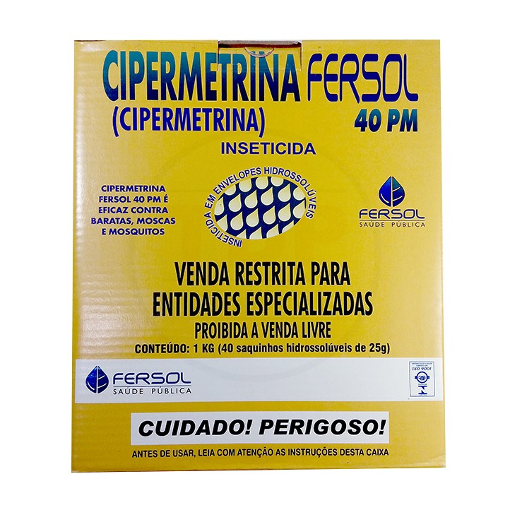 Cipermetrina Fersol 40 PM | 1 kg » TDP Pragas
