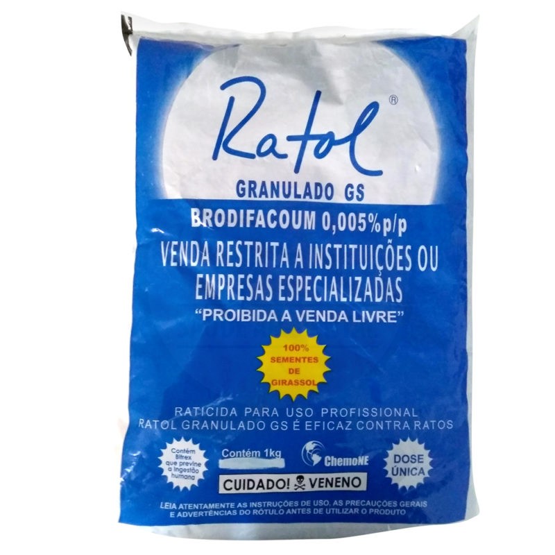Ratol GS - 50 sachês de 20g | 1 kg » TDP Pragas