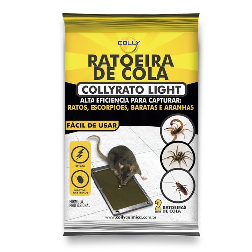 Ratoeira de Cola - Colly Rato Light | Pacote com 2 und » TDP Pragas